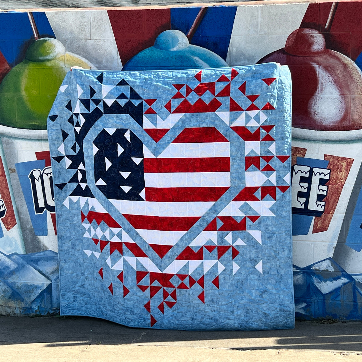 Exploding Heart – Threaded Lines