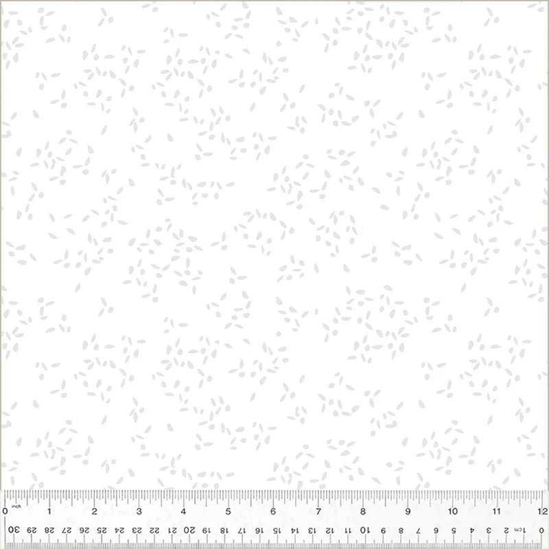 Frosting - Pixie Dust in White on White – Threaded Lines