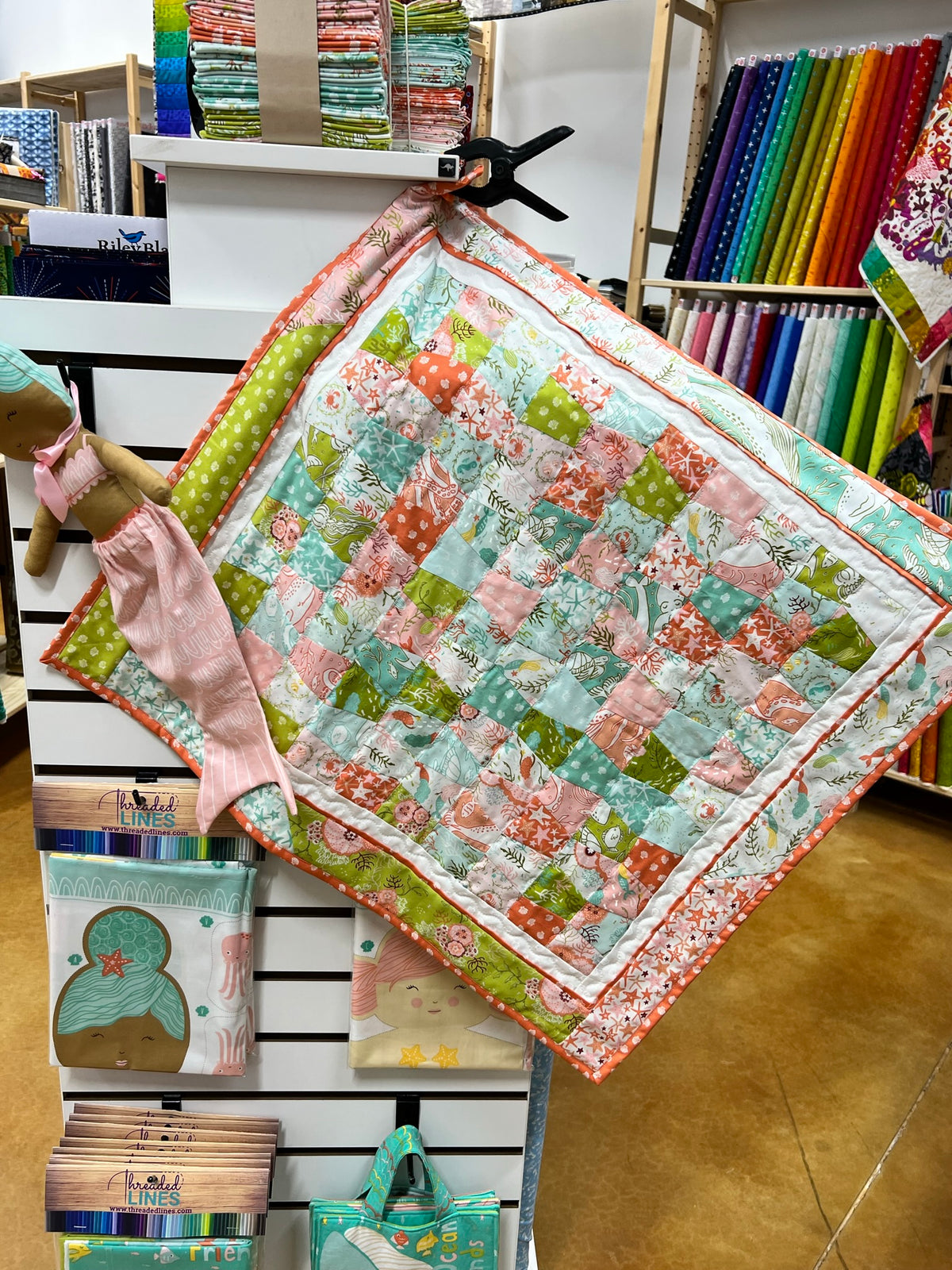 Get Started with Scrappy Quilting – Threaded Lines