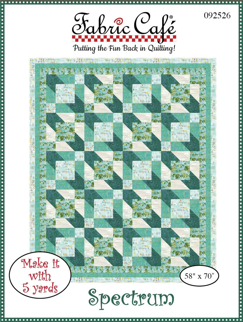 Spectrum 5 Yard Quilt Pattern – Threaded Lines