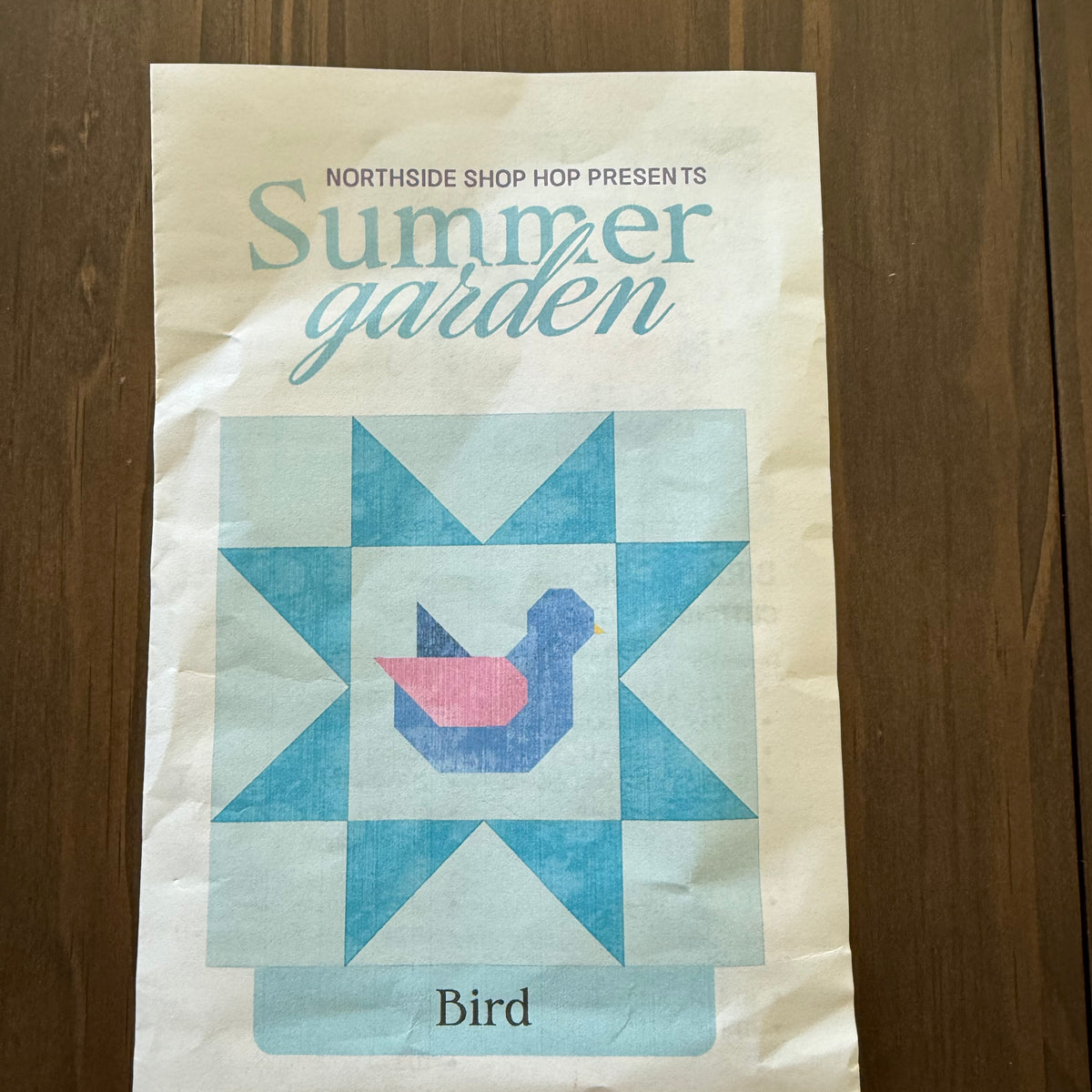 Northside Shop Hop - Bird Block – Threaded Lines