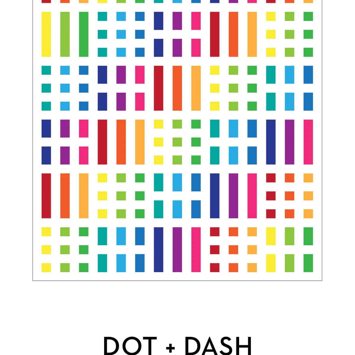 Dot + Dash Quilt Pattern – Threaded Lines